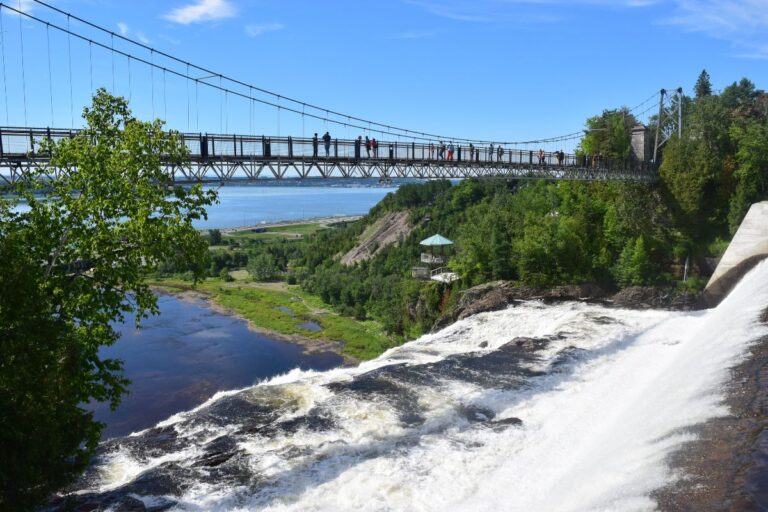 How to Get to Montmorency Falls from Quebec City in 2025