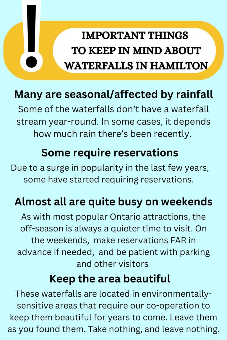 9 BEST Waterfalls in Hamilton, Ontario